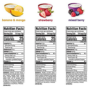 Happy Baby Organics Yogis Freeze-Dried Yogurt & Fruit Snacks, 3 Flavor Variety Pack, 1 Ounce (Pack of 3)
