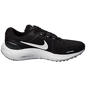 Nike Women's Air Zoom Vomero 16 Running Shoes, Black / White / Anthracite, 8.5 US