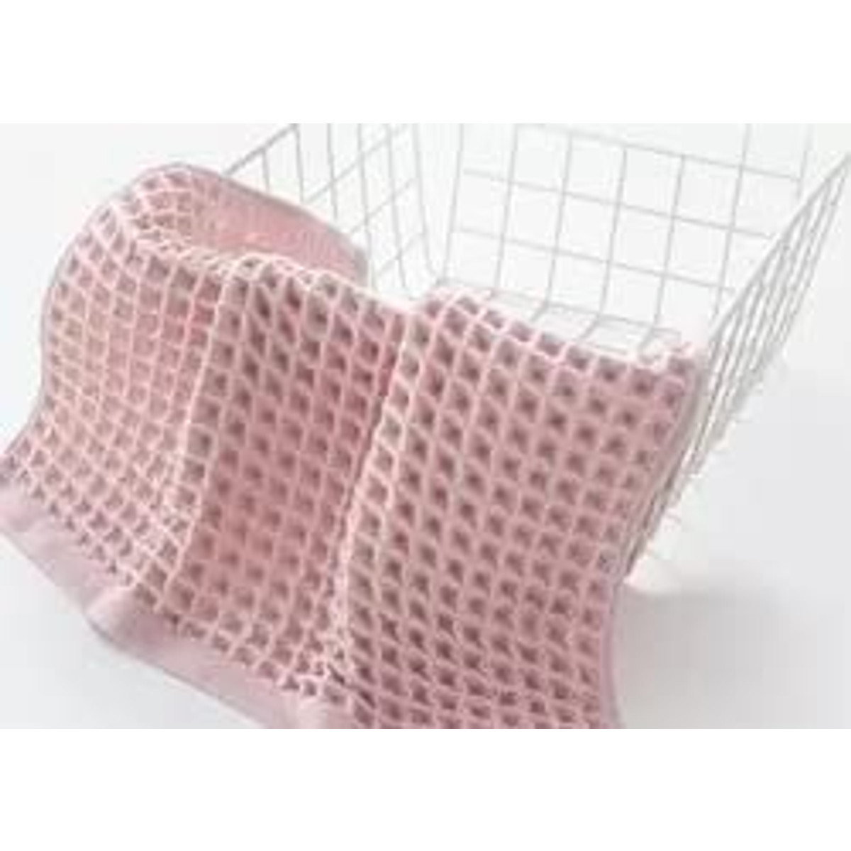 Kitchen WASH Towel Set (6 Piece) 100% Cotton, Waffle Pattern