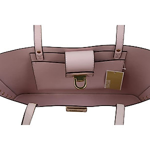 Michael Kors Women's Manhattan Smooth Leather Shoulder Tote Bag Powder Blush