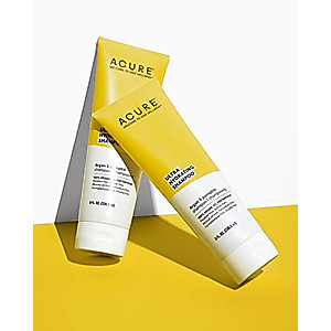 Acure Ultra Hydrating Shampoo 100% Vegan, Ultra Hydrating Moisture & Omega Fatty Acids, , Yellow Argan Oil & Pumpkin, 8 Fl Oz