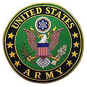 Embroidered US Army Logo Patch 5 inches