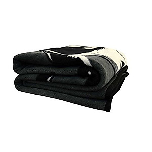 Ant Enterprises Pirate Throw Blanket, 50x60, Grey/Black/White