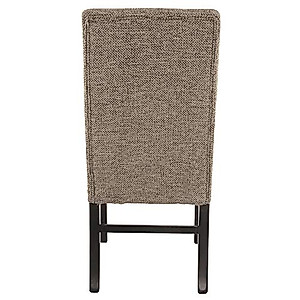 Signature Design by Ashley Sommerford 19" Urban Farmhouse Upholstered Dining Chair, 2 Count, Brown