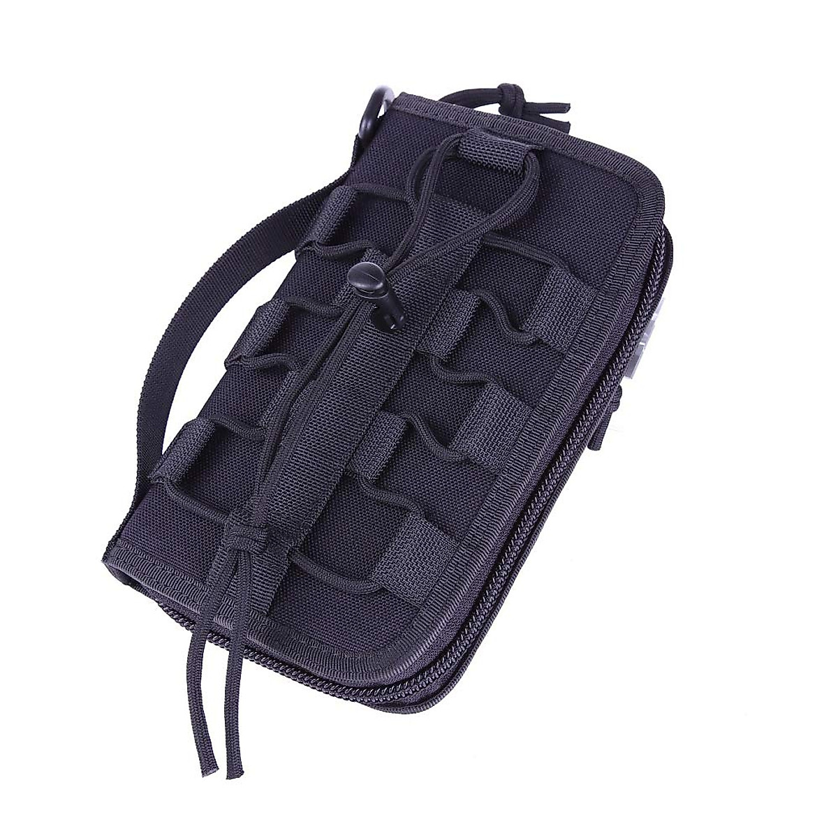 Passport Wallets Outdoor Travel Pouch Holster Handbag Credit Card Organizer (black)