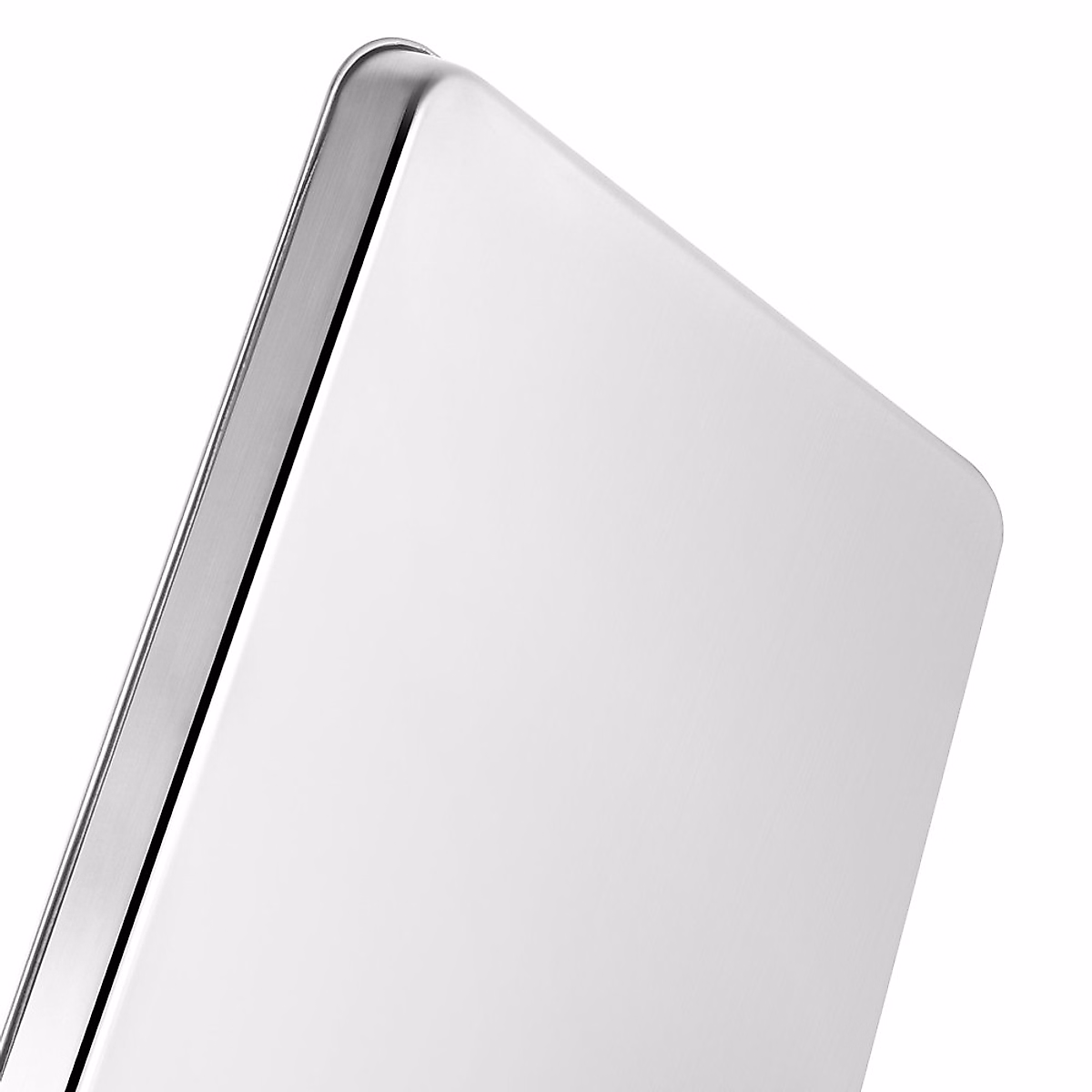 Small Stainless Steel Baking Sheets,Mini Cookie Sheets, Toaster Oven Tray Pan Rectangle Size 9.4Lx7Wx1H inch Non Toxic & Healthy,Superior Mirror Finish & Easy Clean by HEAHYSI, Dishwasher Safe