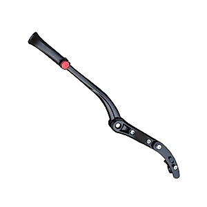LIOOBO Bike Kickstand Bike Stand Single Sided Support Adjustable for Bike Mountain Road Bike Accessories City Bike Sports Bike Black