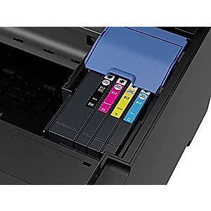 Epson Workforce Pro WF-7840 Wide-Format All-in-One Wireless Color Inkjet Printer, Black - Print Scan Copy Fax - 4.3" LCD, 25 ppm, 4800x2400 dpi, 13"x19", 50-Sheet ADF, Auto 2-Sided Printing, Ethernet