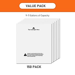 180 Pcs Waste Drawer Liners Compatible with All Litter Box Robot Models, 9-11 Gallons Replacement Liners, Custom Compatible with Litter Box Robot Waste Drawer