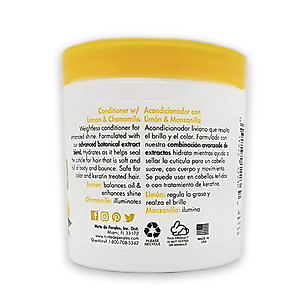 Mirta de Perales Lemon & Chamomile Shampoo + Conditioner + Leave-in Cream "Set"