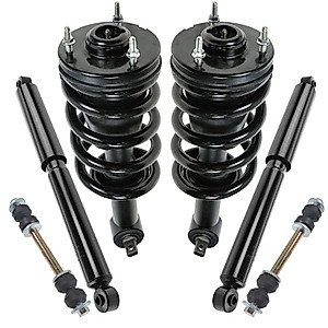 TRQ For 07 08 09 10 11 12 13 Silverado Sierra 1500 Struts & Shock Absorbers 6pc Kit