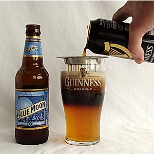 The Perfect Black And Tan Beer Layering Tool - Bar Accessory for Layered Beer Cocktails