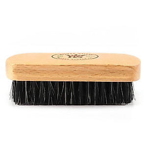 Soft Bristle Beard Brush for Men, Boar-Mix Bristle Beard Brush by Royal Shave, Tame, Soften Mustache & Beard Hair