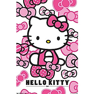 Trends International Hello Kitty Bows Wall Poster 22.375" X 34"