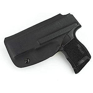 Gears and Barrels Kydex Leather Holster for Taurus GX4 - IWB Concealed Carry with Adjustable Retention and Leather Lining - Right Hand