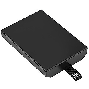 Bewinner Internal Hard Drives for Xbox 360 Slim, 250GB HDD Hard Drive Disk Kit for Xbox 360 Slim, Black, Internal Expand Data Storage(250GB)