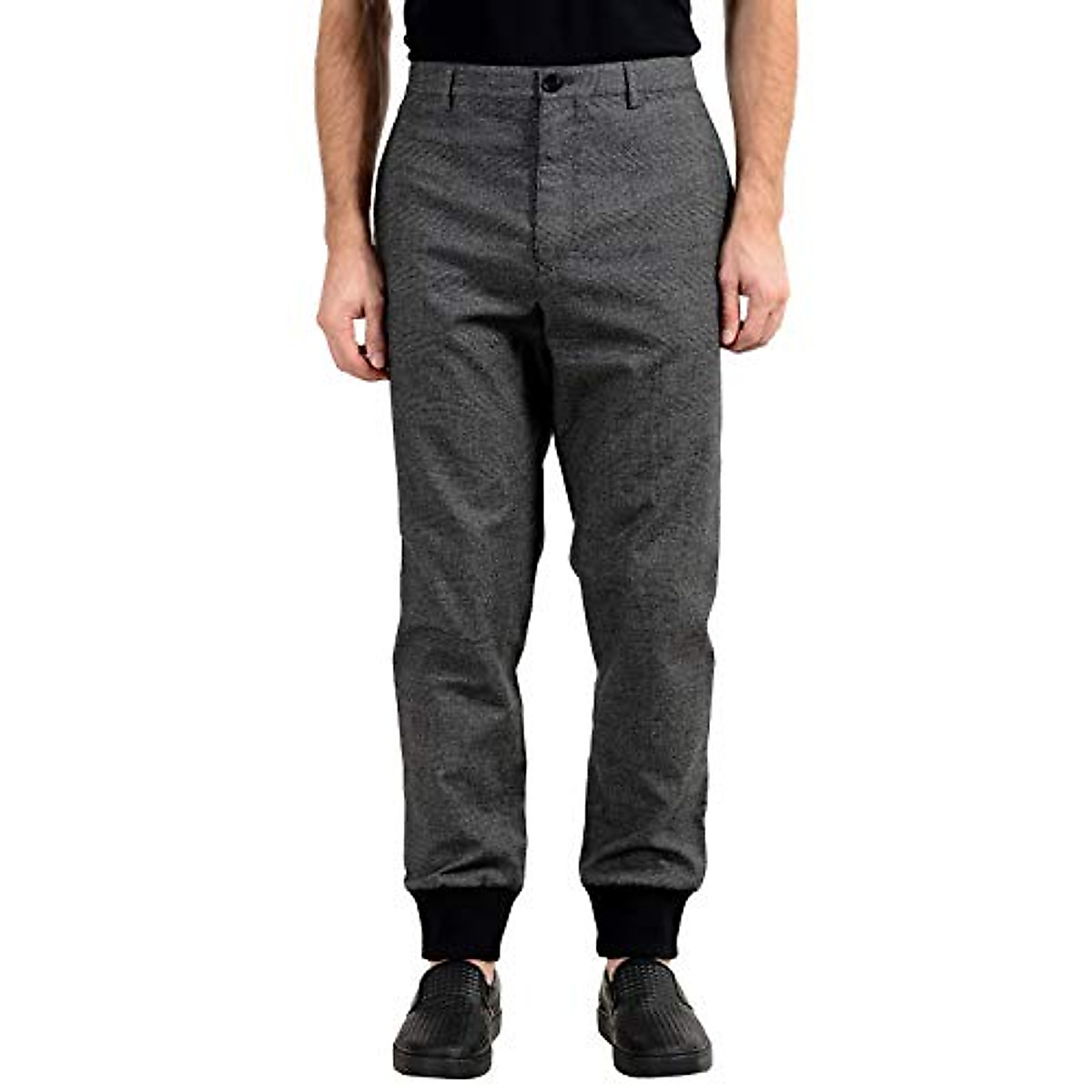BURBERRY Men's Wool Gray Casual Pants US 38 IT 54