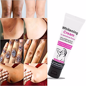 Acclyd Dark Spot Corrector Skin Lightening Cream for Body, Intimate Areas, Underarms, Armpit, Knees, Legs, Elbows and Inner Thigh, Whitening Cream Dark Spot Remover for Sensitive Areas (1.76 Fl Oz)