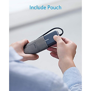 Anker USB C Hub, 4-in-1 USB C Adapter, with 4K USB C to HDMI, 2 USB 3.0 Ports, 60W Power Delivery Charging Port for MacBook Pro 2016/2017/2018, ChromeBook, XPS, and More (Space Grey)