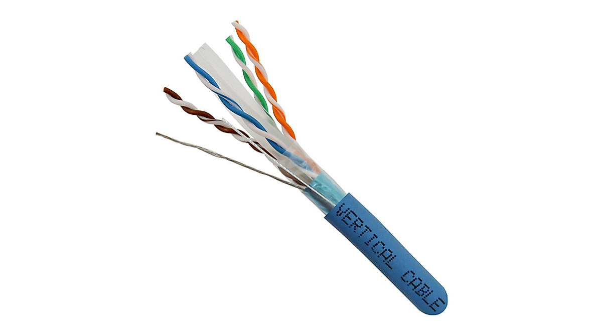 Shop Vertical Cable Cat6 Ethernet Cable - 1000ft Shielded
