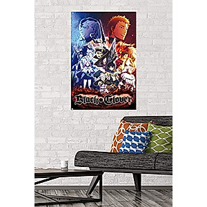 Trends International Black Clover - One Sheet Wall Poster, 22.375" x 34", Unframed Version