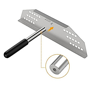 Outdoor Pizza Oven Baffle Door Compatible with Ooni Karu 12" Gas Pizza Oven Distributed Heat Evenly, Pizza Oven Door