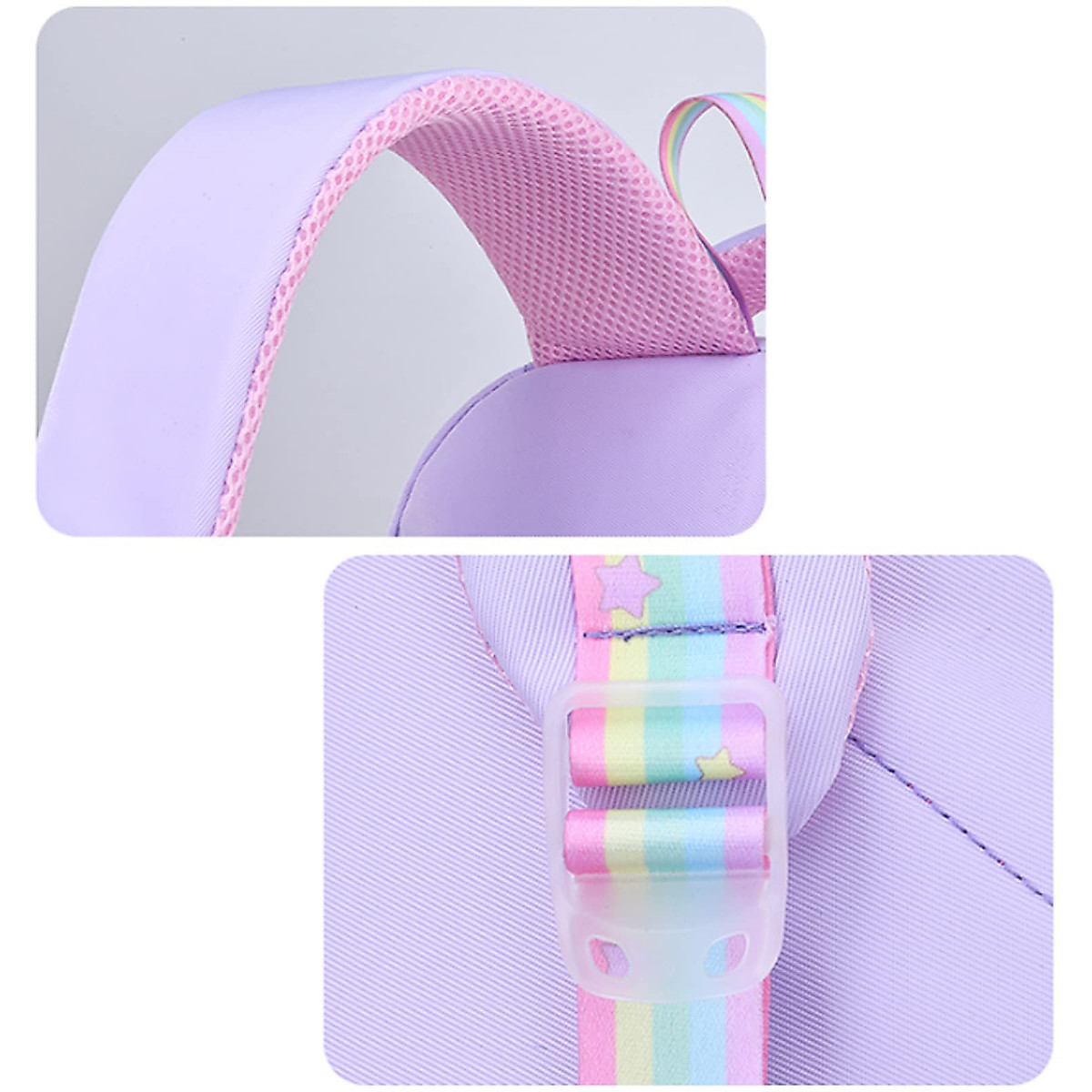 HIPOTUO Unicorn Backpack Cute Laptop Backpacks Casual Durable Lightweight Travel Bags Medium