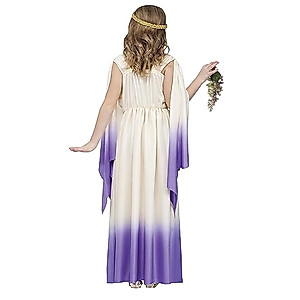 Fun World Girls Purple Goddess Costume, Large