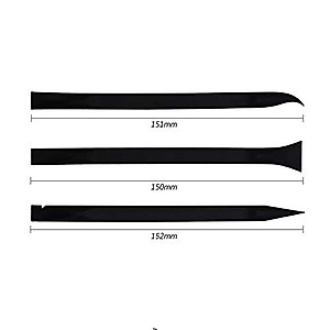 8 Pieces Metal & Plastic Spudger Set Pry Stick Opening Tool with Triangle Picks Opener for iPhone iPad MacBook Laptop Computer Repair