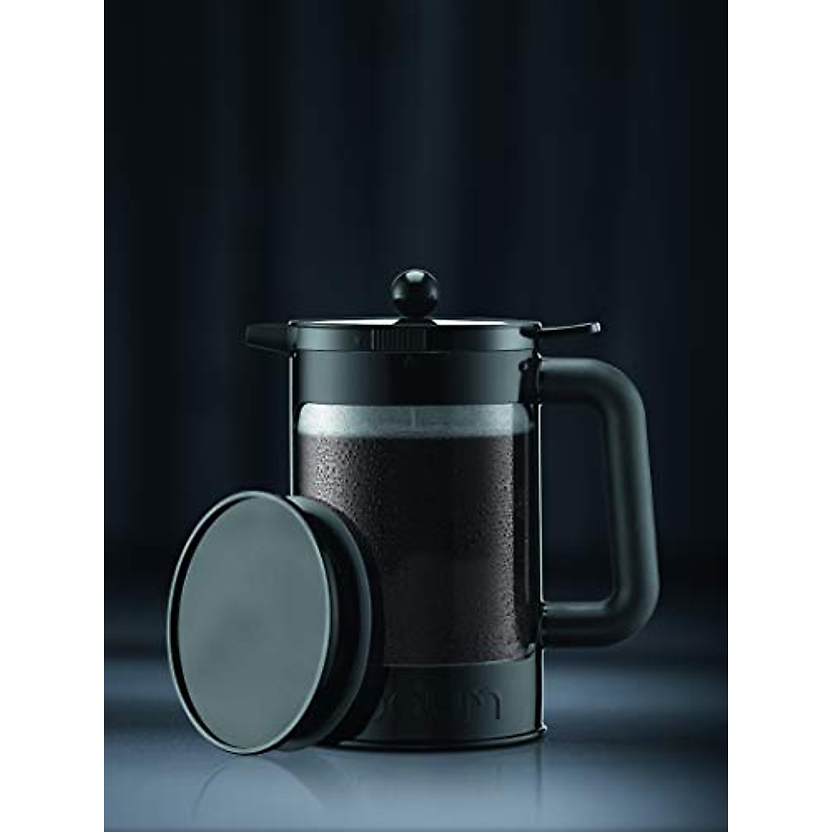 bodum K11683-01WM Bean Cold Brew Coffee Maker, 51 Oz, Jet Black