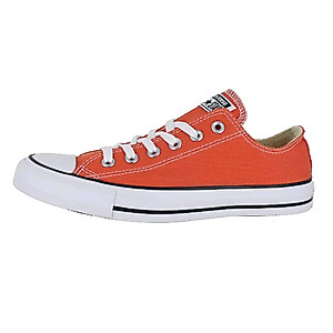 Converse Unisex Chuck Taylor All Star Ox Low Top Classic MY VAN IS ON FIRE WHITE BLACK Sneakers - 5.5 B(M) US Women / 3.5 D(M) US Men