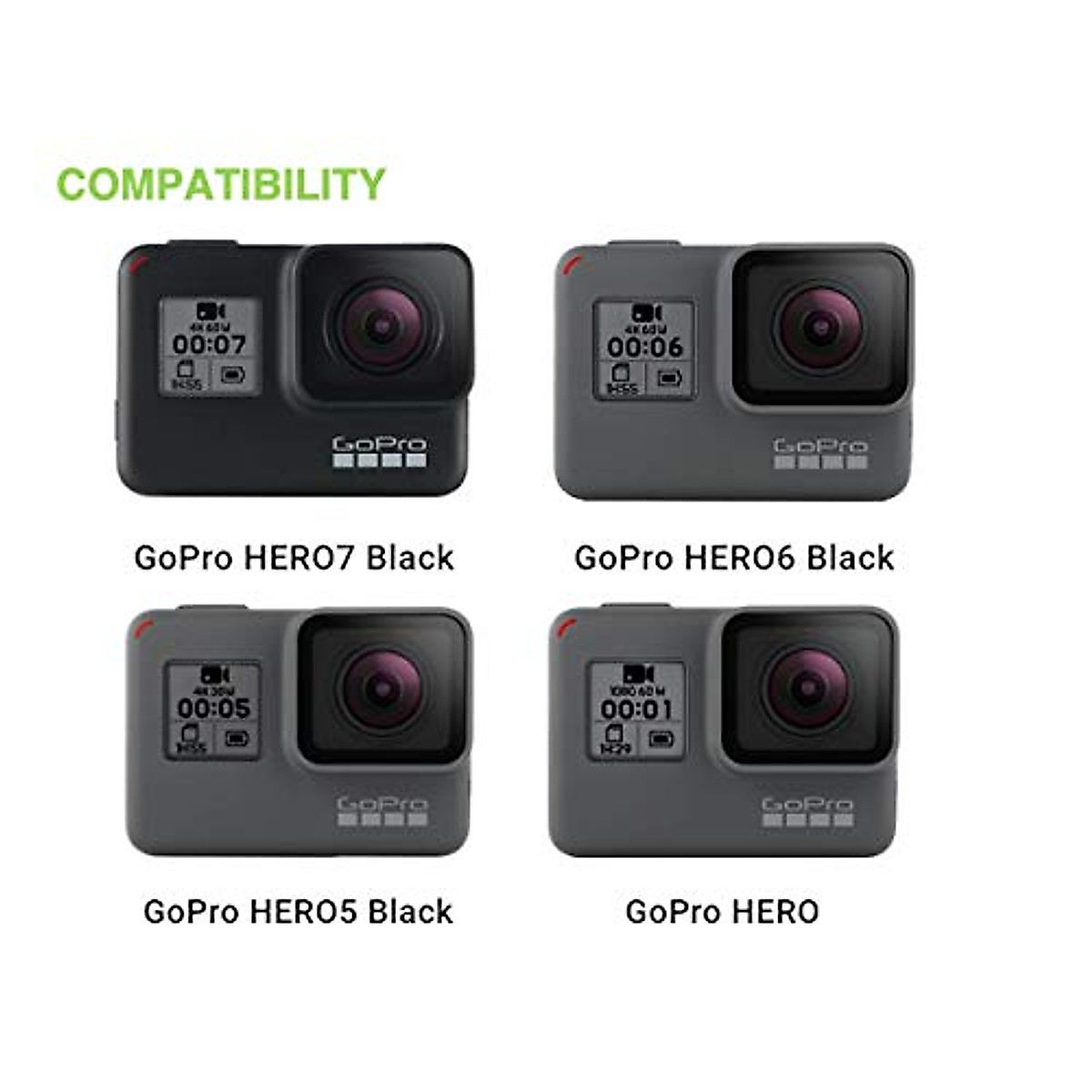 Re-Fuel 9Hr ActionPack Extended Battery (RF-6H50) for GoPro | Compatible with HERO7 Black, HERO6 Black, HERO5 Black & Hero Recording Cameras | IP68 Waterproof & Dust Proof | All-Weather