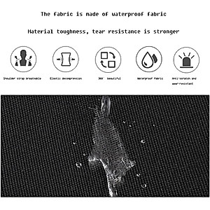 XinShuoBay Anime Backpack Laptop Bag With USB Port Large Casual Daypack 15.6 Inch Computer for Anime Fans (Black white 1)