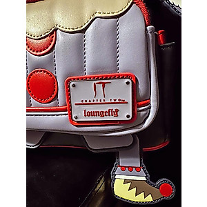 Loungefly IT Pennywise Cosplay Womens Double Strap Shoulder Bag Purse