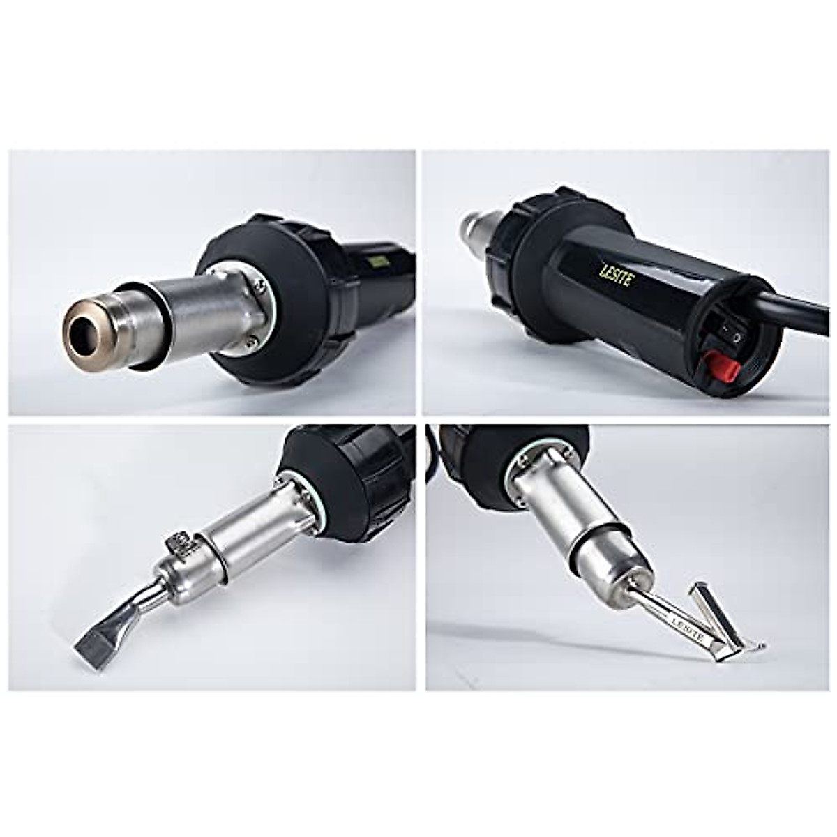 1600W Plastic Hot Air Welding Gun Hand Heat Welder Sodering Air Gun Hot Air Tool LST1600E Lesite New Launching (Speed Welding)