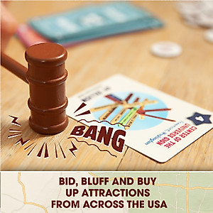 Zillionaires Road Trip USA: Family Board Game for Kids and Adults, Board Games for Families, Best New Board Games, Great For 2 – 5 Players