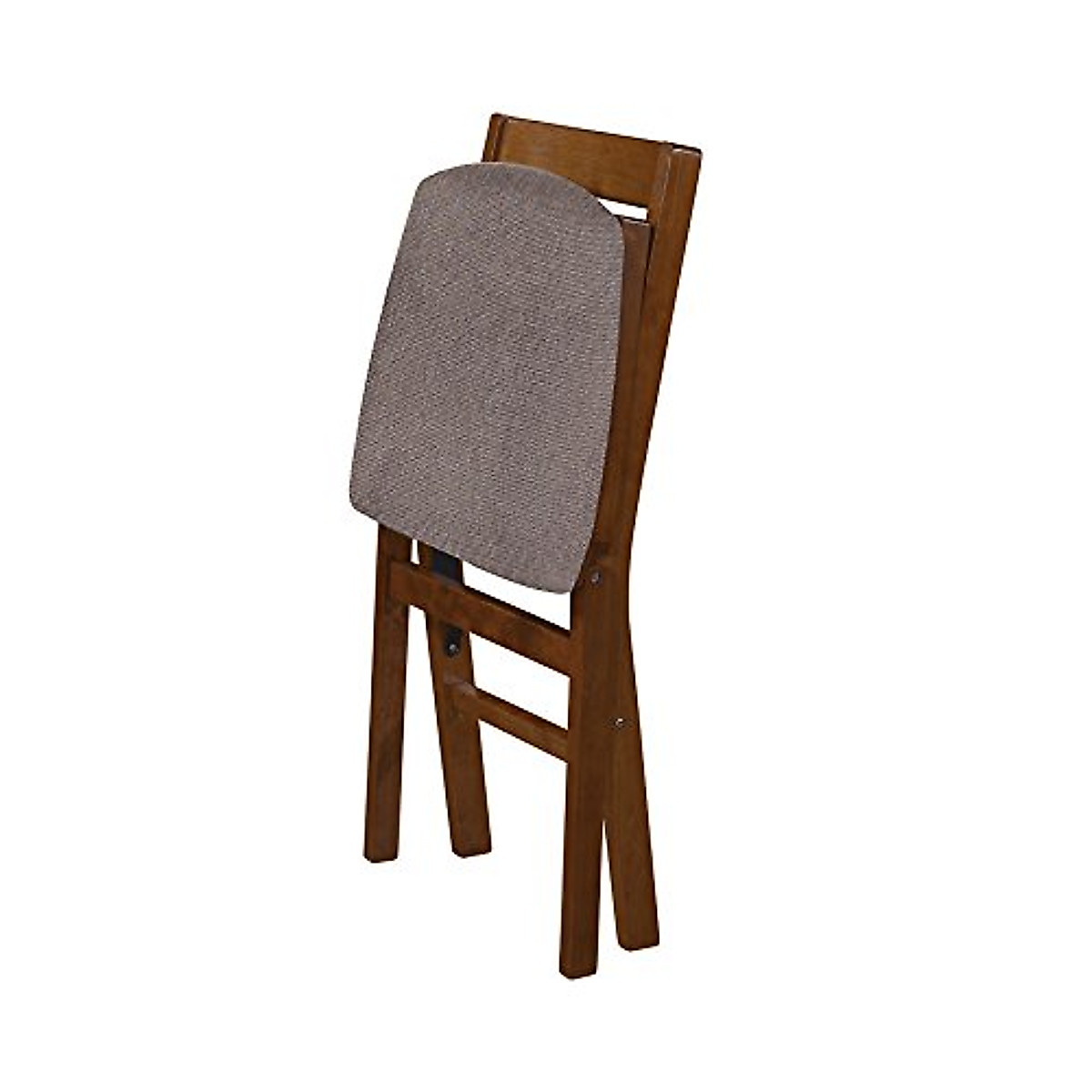 Stakmore Classic Slat Back Folding Chair Finish, Set of 2, Fruitwood
