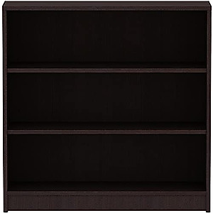 Lorell Essentials Espresso Laminate Bookcase