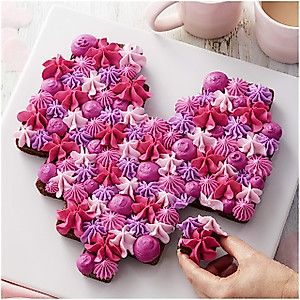 Wilton Bite-Size Brownie Squares Silicone Mold, 24-Cavity