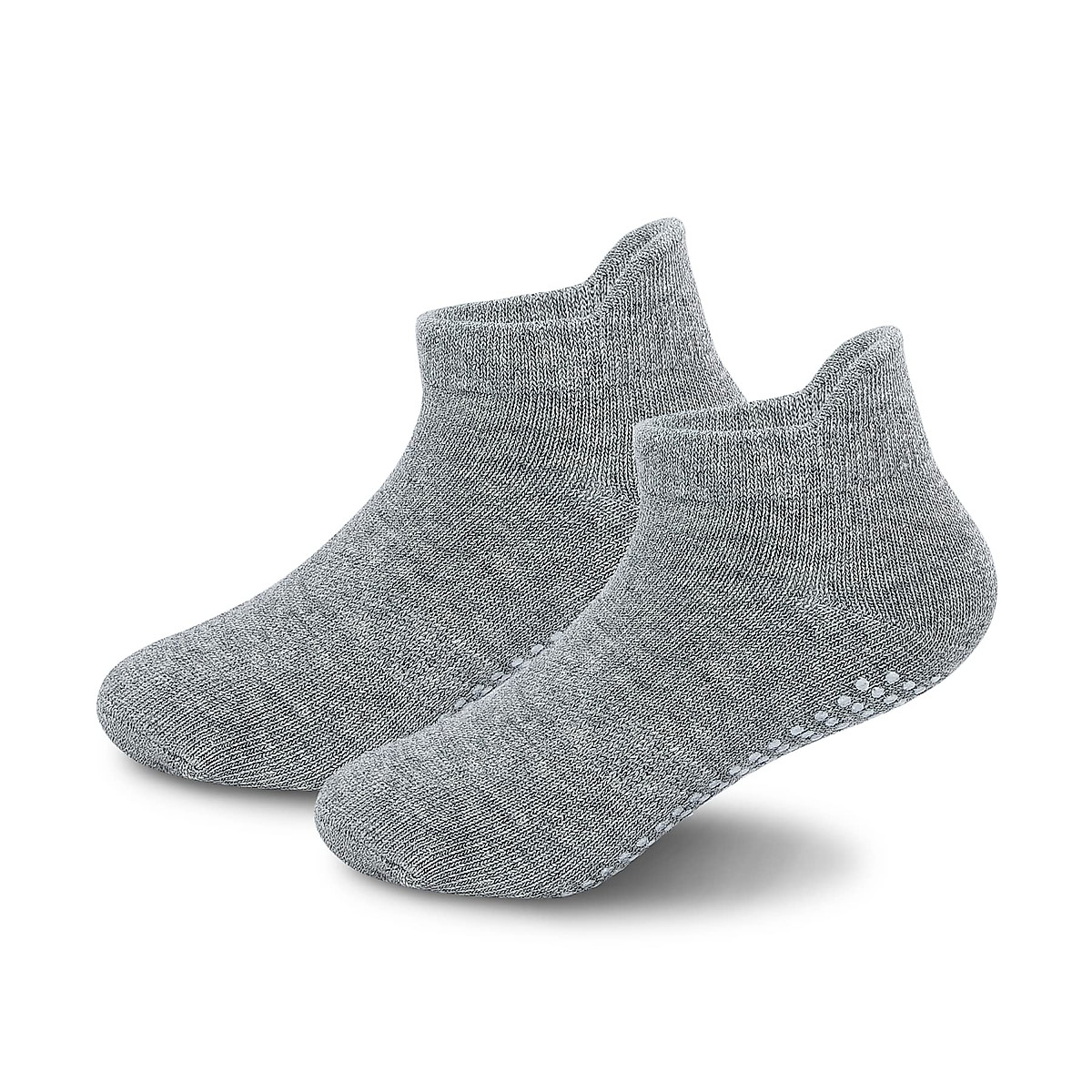 Kepairtia 12 Pair Toddler Socks with Grips Non-skid Baby Boys Girls Kids Cotton Socks