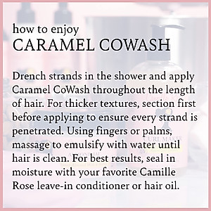 Camille Rose Naturals Caramel Cowash Cleansing Conditioner, 8 Oz