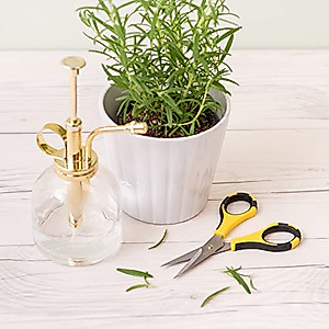 EK Tools Cutter Bee Scissors, 4 pack, Black and Yellow, Multi Pack Scissors for Fabric, Embroidery, Crafting, Herbs, Gardening, Office, Home, and All Purpose