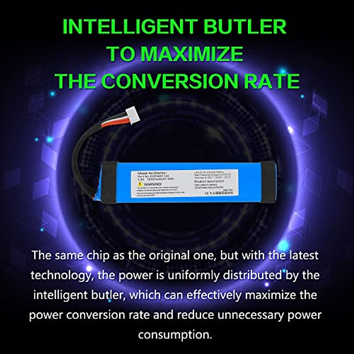 QaoMrt 10000mAh High Capacity Replacement Battery for JBL Xtreme, JBL Xtreme 1, JBL GSP0931134, JBLXTREME Speaker with Repair Tool Kit (Model No: Xtreme 1, Part No: GSP0931134)