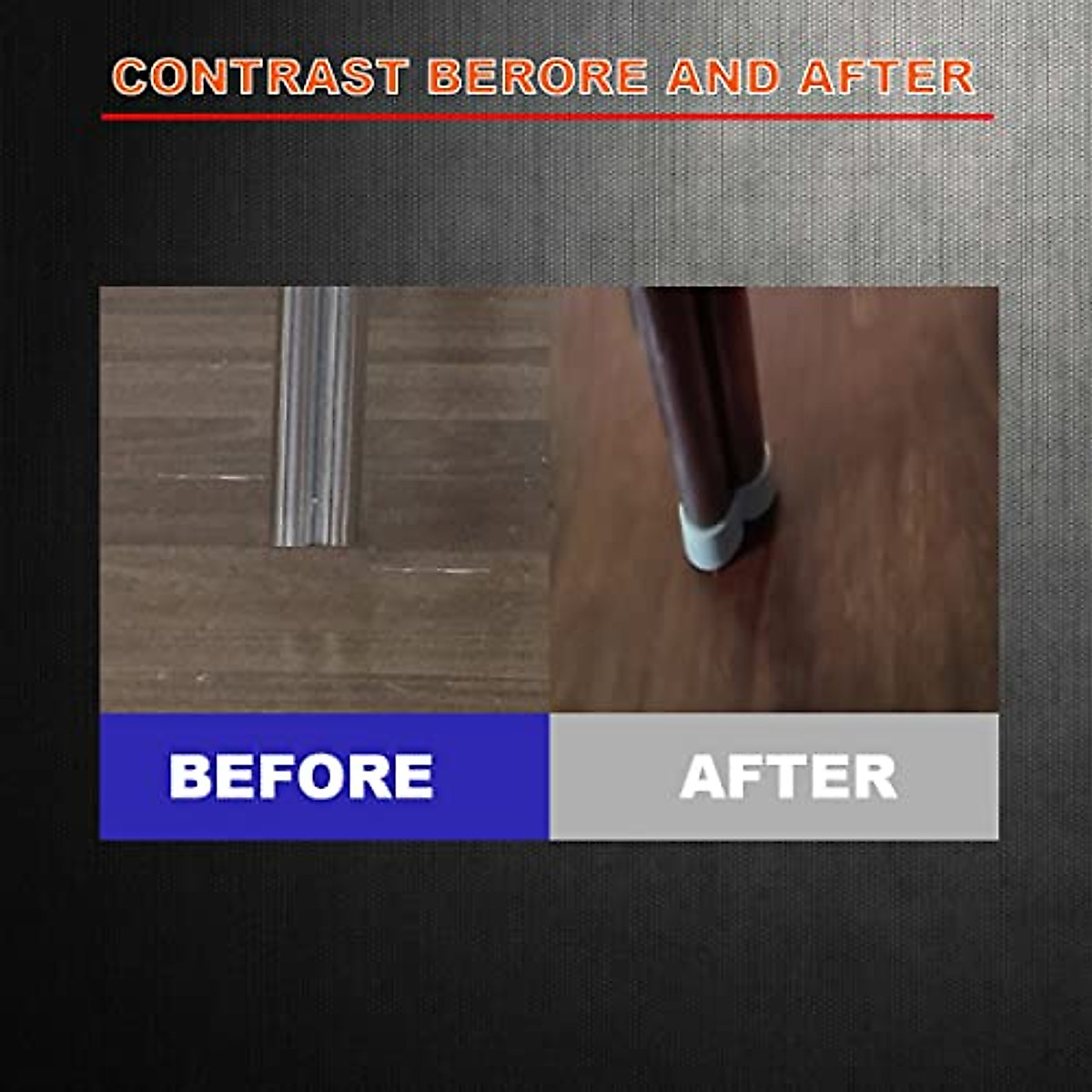 gtpartes Set 4 Double 1" Chair Table Leg Caps 50s Diner Kitchen Table Tip Siamese Slide