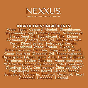 Nexxus Curl Define Leave-in Conditioner for Curly Hair with ProteinFusion Curl Conditioner for Moisturizing Curls 8 oz