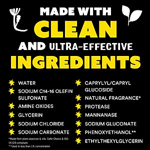 Molly's Suds Liquid Laundry Detergent | Clean Laundry Detergent Soap for Sensitive Skin | 2x Concentrated, High Efficiency (HE) | Peppermint - 100 Loads