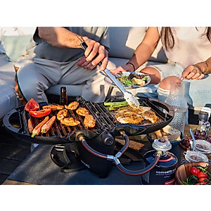 nomadiQ Portable Gas Grill + Griddle
