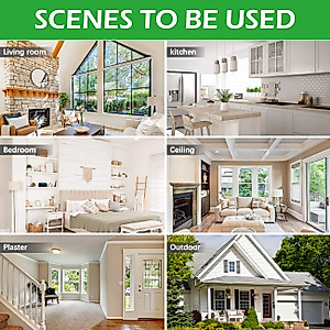 White Paint for Wall Touch up Paint for Walls Repair Tool,Paint Roller Brush for Walls Repair Tool,Suitable for Repairing The Wall with Latex Paint,Flat,Ceiling Wall,Water Based (1pcs, White)