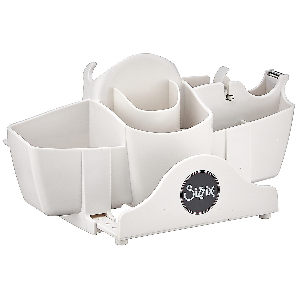 Sizzix (White), Big Shot Accessory Tool Caddy, 661081 11 inches x 5.25 inches x 4.5 inches