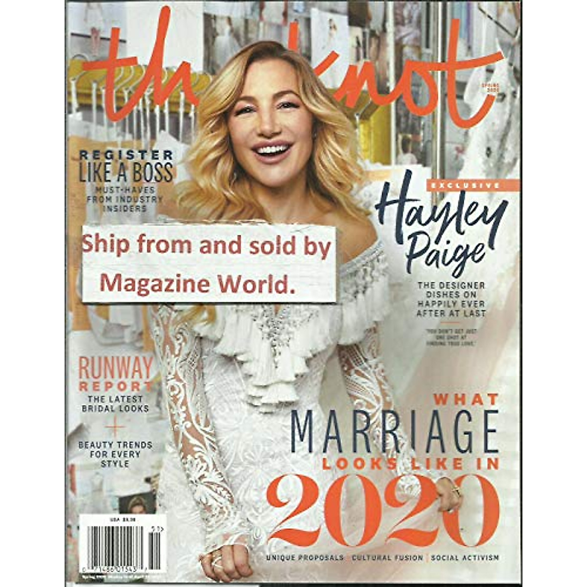 THE KNOT MAGAZINE, WHAT MARRIAGE LOOKS LIKE IN 2020 * SPRING, 2020